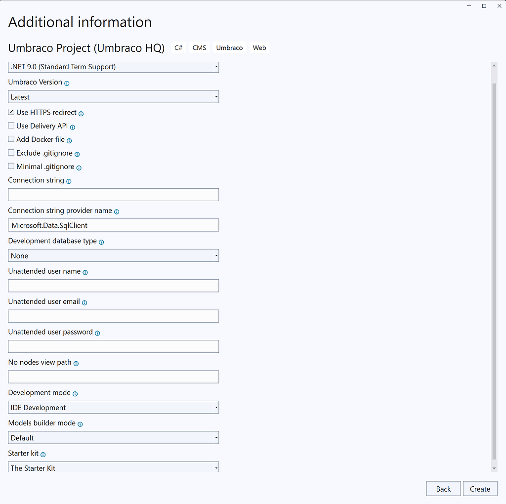 Umbraco 16 Starter Kit Potential Improvement - Umbraco community forum