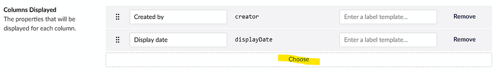 Collections (List views) - Only non element fields accessible in custom ...